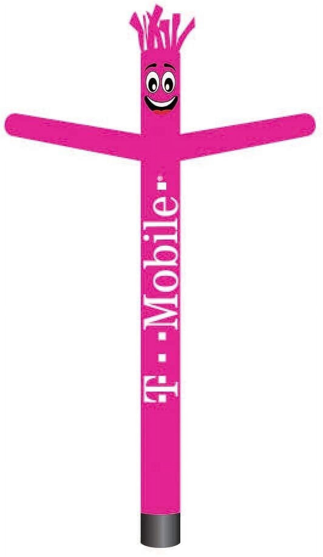 20ft Inflatable Tube Man Guy, T-Mobile Light Magenta - Complete with ...