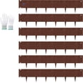 20ft. Metal Edging for Landscaping, 6 Pack 8 inches Rusted Cor-Ten ...