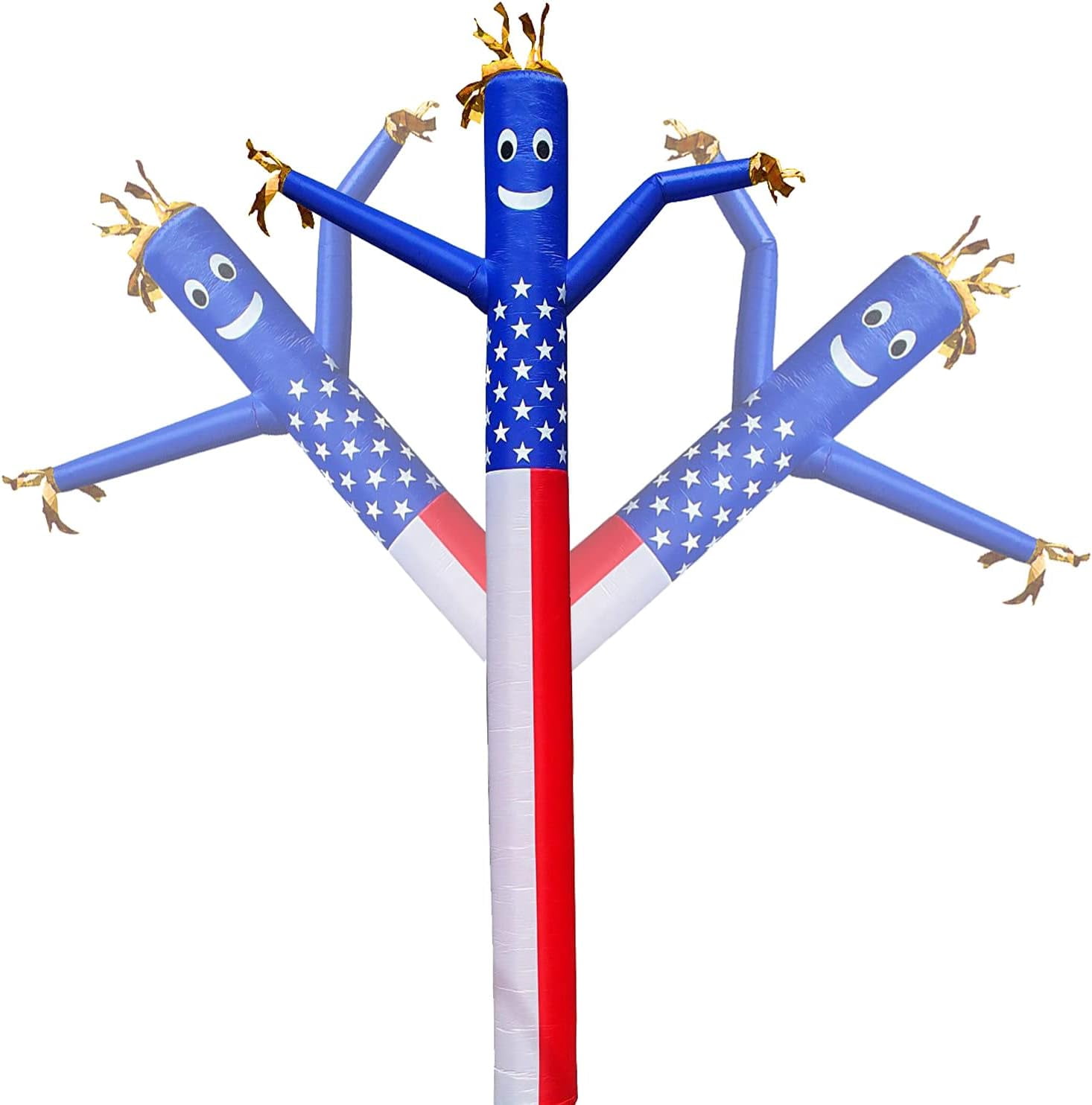 20ft Sky Air Puppet Dancer American Flag Inflatable Arm Flailing Tube ...