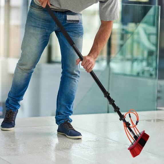 20ft Water Fed Pole Cleaning Brush Tool For Window+ Solar Panel Clean ...