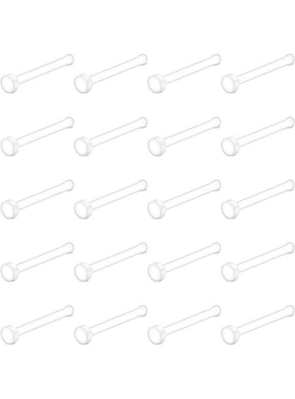 Nose Piercing Retainer Clear