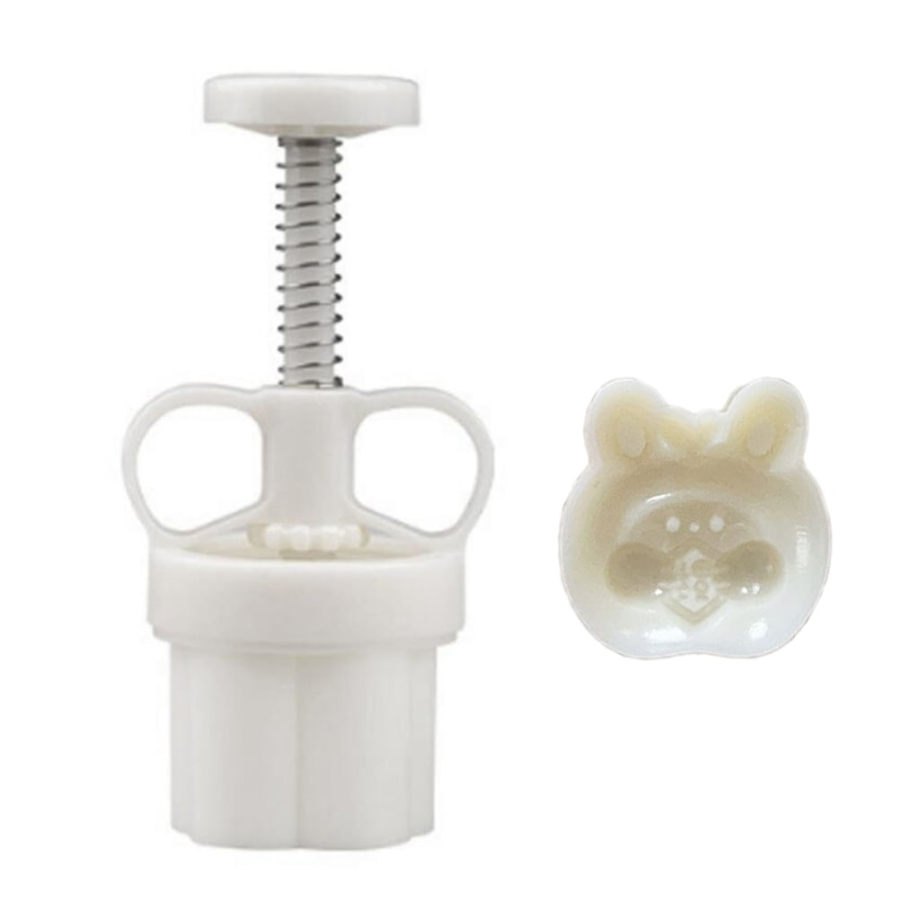 20g Rabbit Shaped Plastic Mooncake Stamps Mooncake Moulds DIY Baking ...