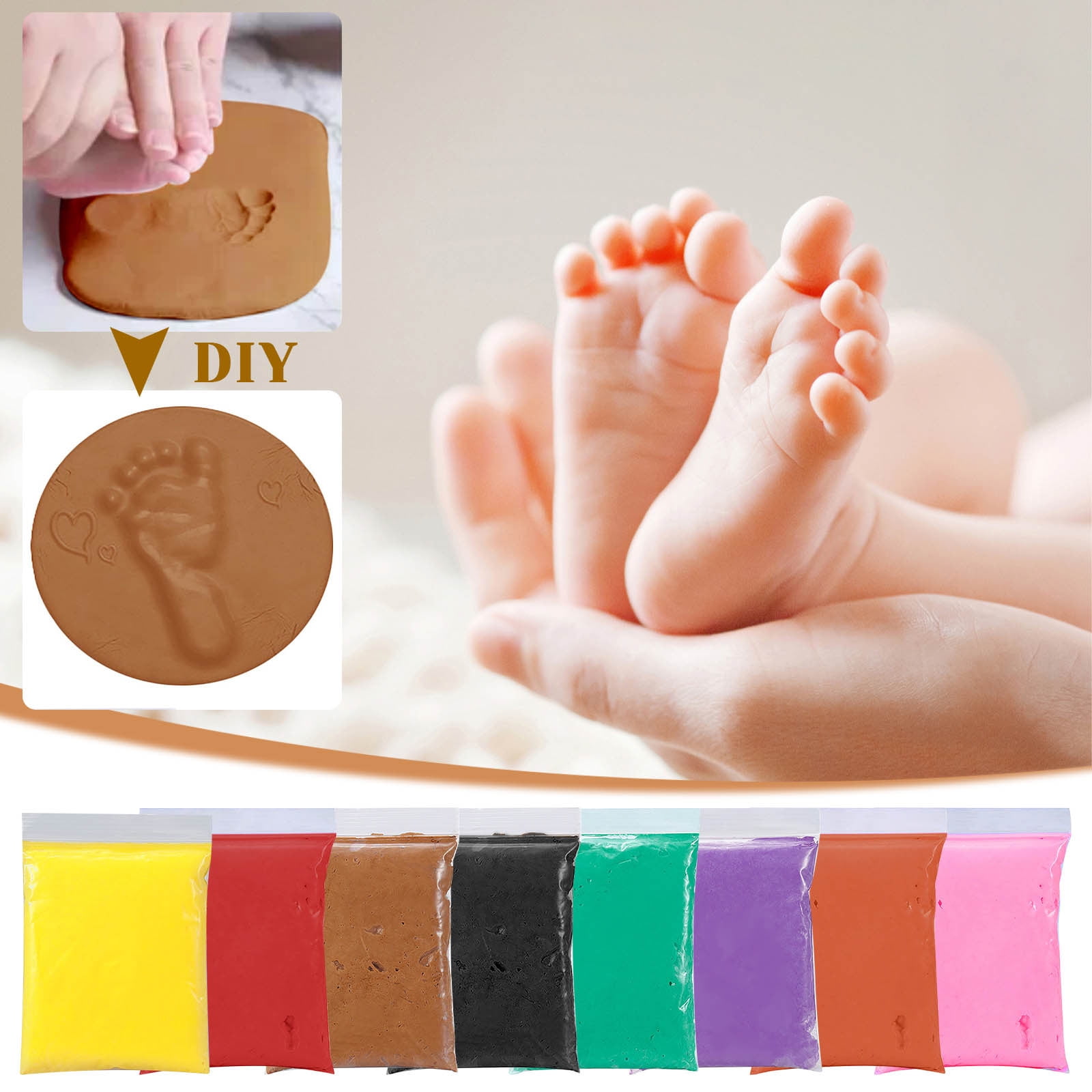 20g Soft Non-Toxic Plasticine Clay for Kids DIY Arts & Crafts - Easy to ...