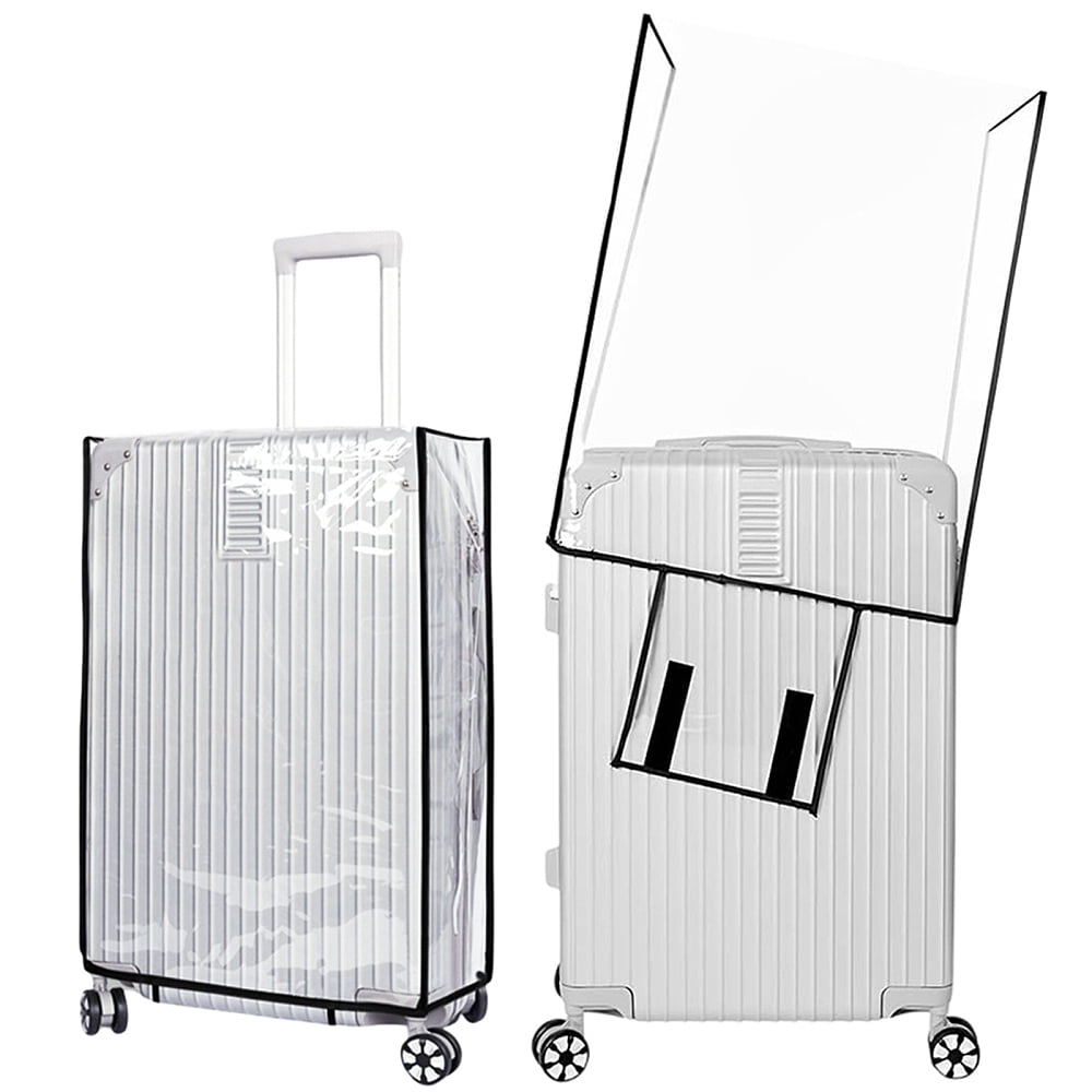 20in Suitcase Cover Clear Luggage Sleeve 15.16 x 9.33 x 17.72 Inch ...