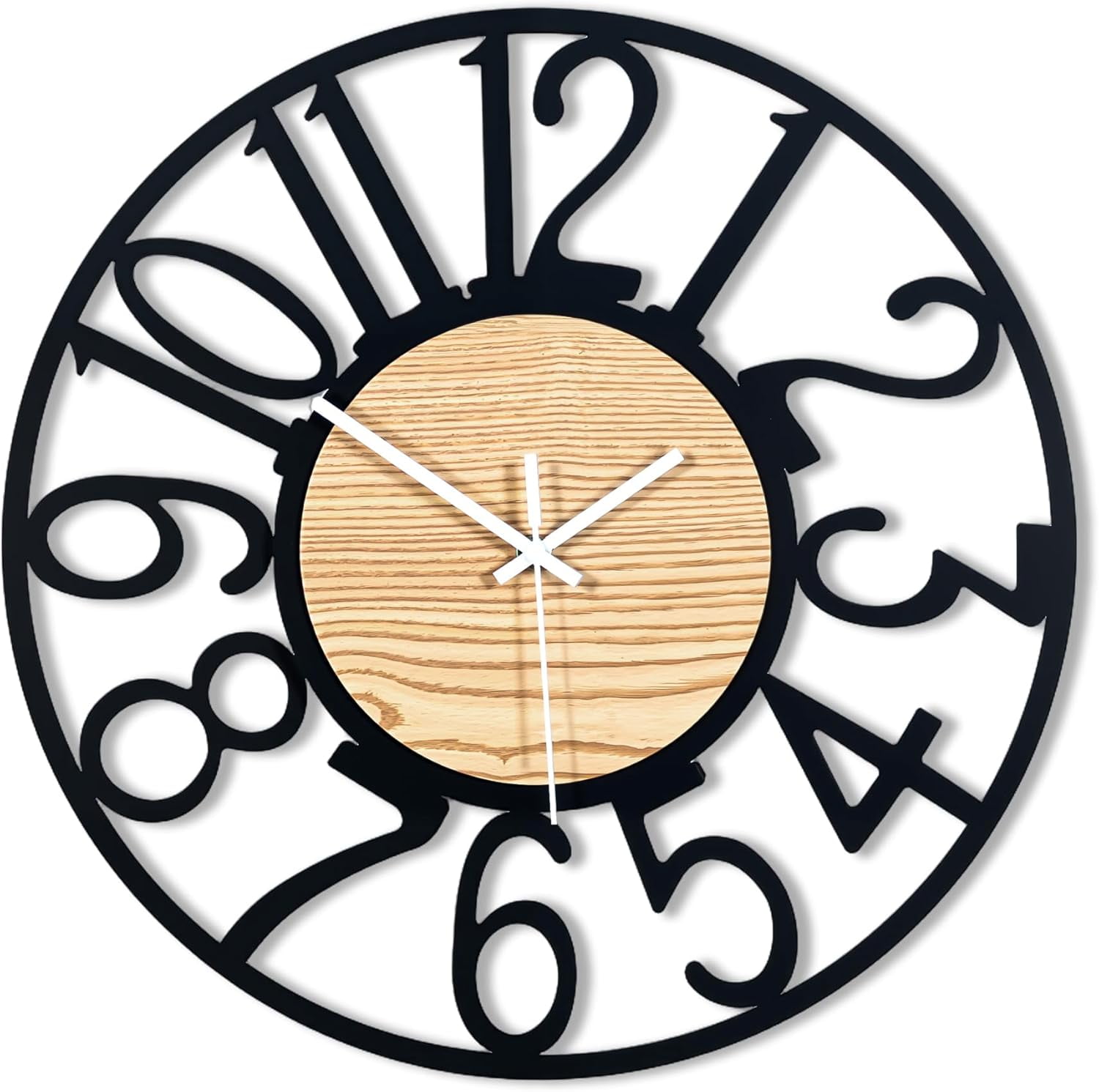 20inch/50cm Wall Clocks for Living Room Decor,Wall Clocks Battery ...