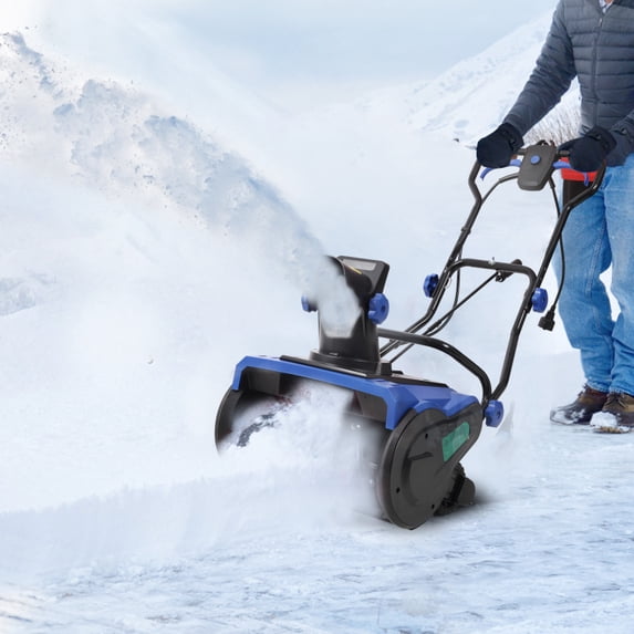 20inch Corded Electric Snow Thrower,120V/60HZ,15 Amp Motor,30FT ...