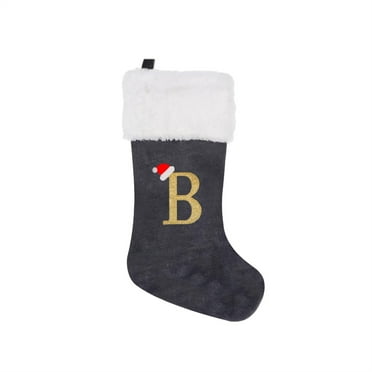 Personalized Velvet Christmas Stocking Available In Multiple Colors ...