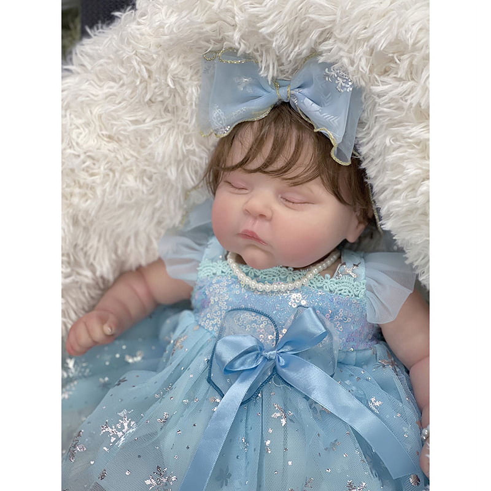 20inch Reborn Doll Newborn Lifelike Soft Touch Cuddly Body Doll ...