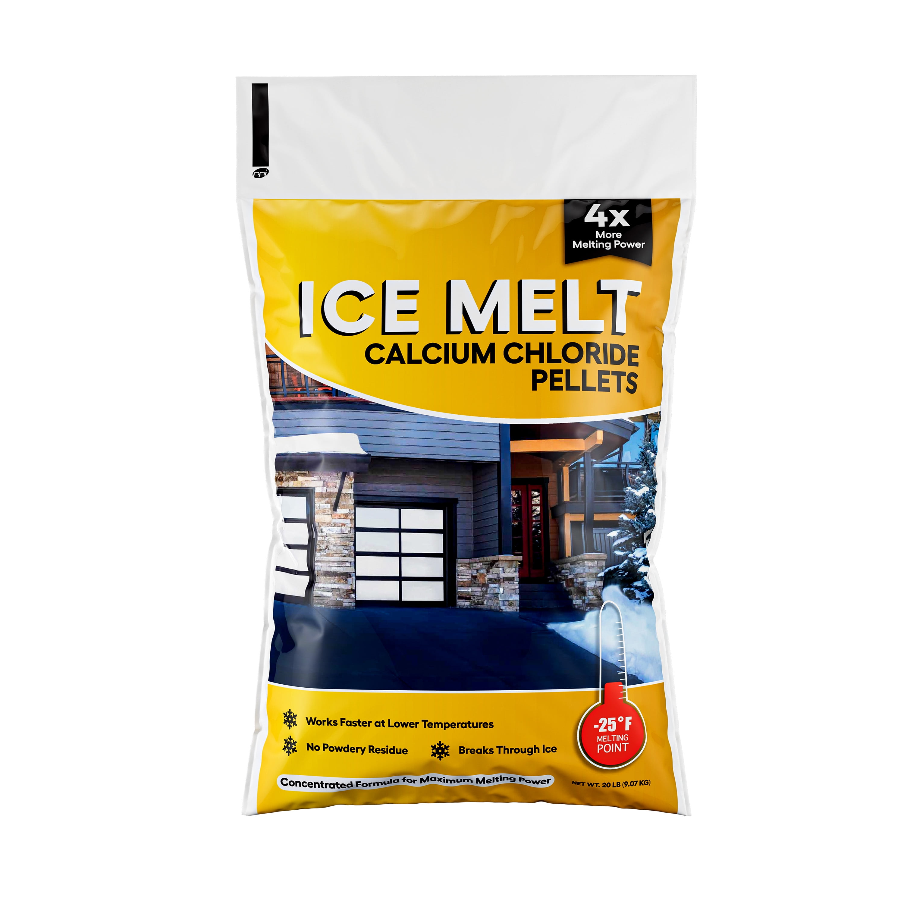20lb Calcium Chloride Ice Melt Pellets - Walmart.com