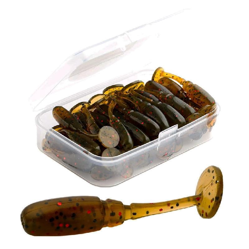 20lots Soft Realistic Floating Lures Swimming Motion Artificial Baits ...