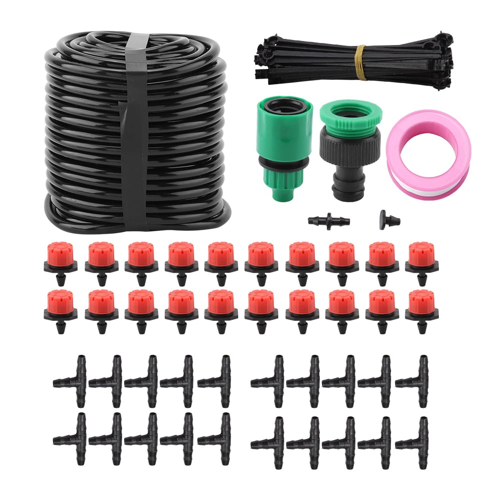 20m Micro Drip Irrigation System Automatic Watering System Kit for ...