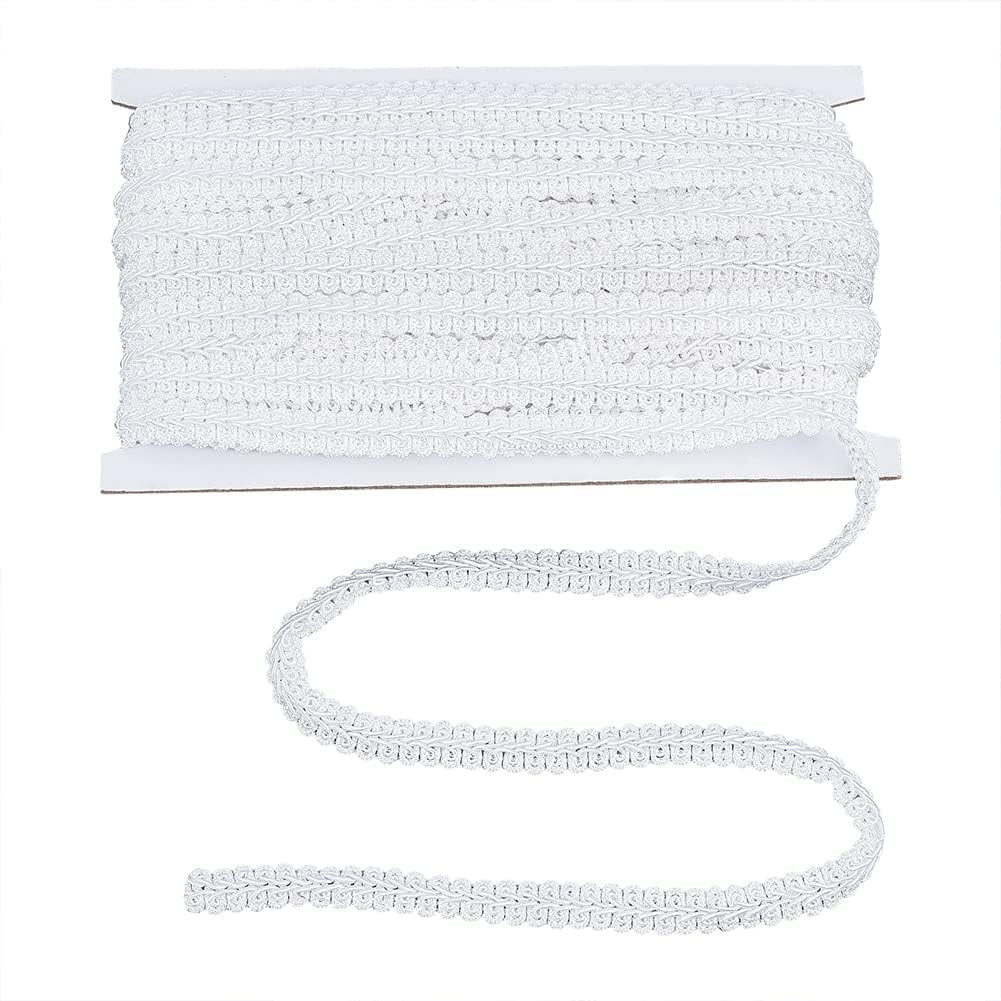 20m Polyester Woven Gimp Braid Trim 3 8 inch 11mm Embroidery Braid ...