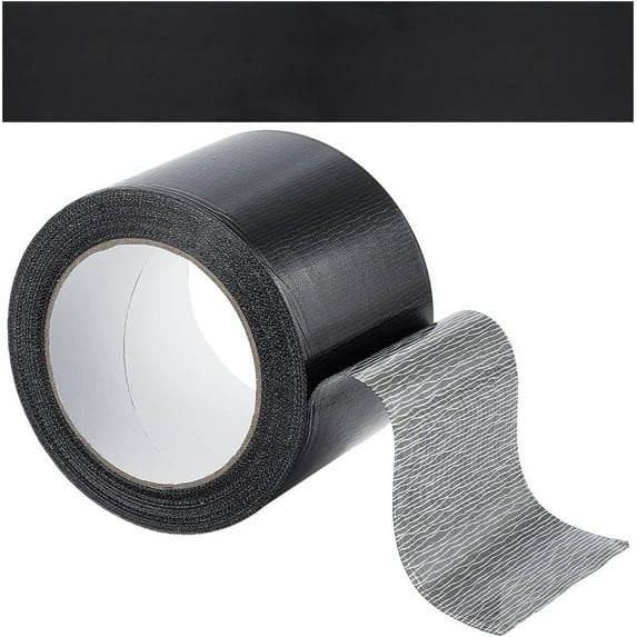 20m x 80mm Bookbinding Repair Tape Black Fabric Tape Adhesive Duct Tape ...