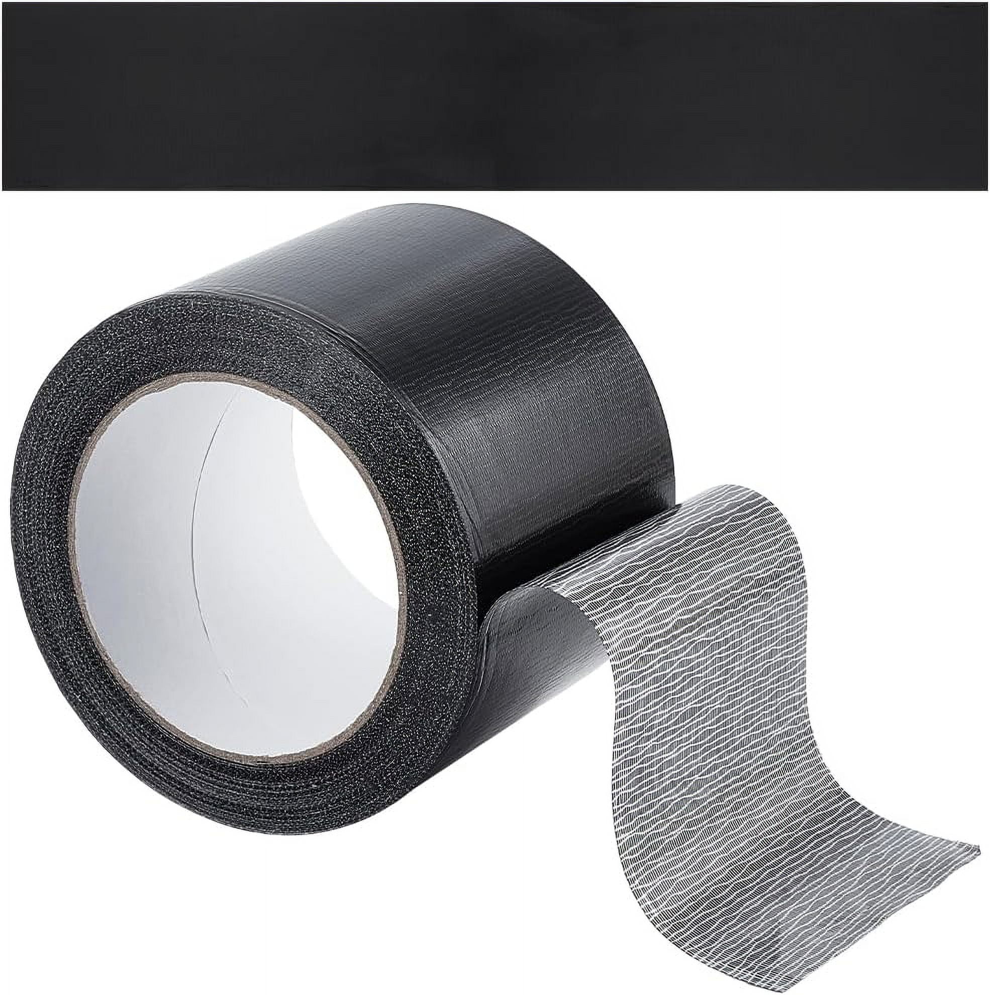 20m x 80mm Bookbinding Repair Tape Black Fabric Tape Adhesive Duct Tape ...