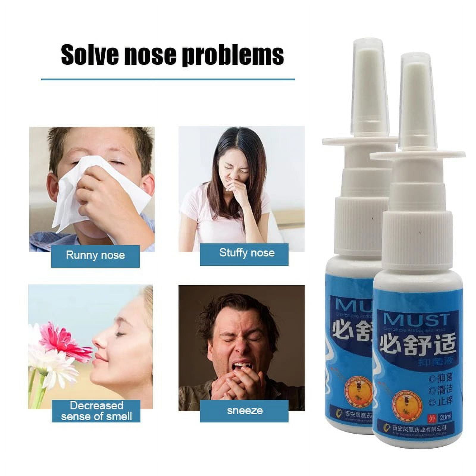 20ml Nasal Spray For Prevents Relieve Uncomfortable Nose Relieves ...