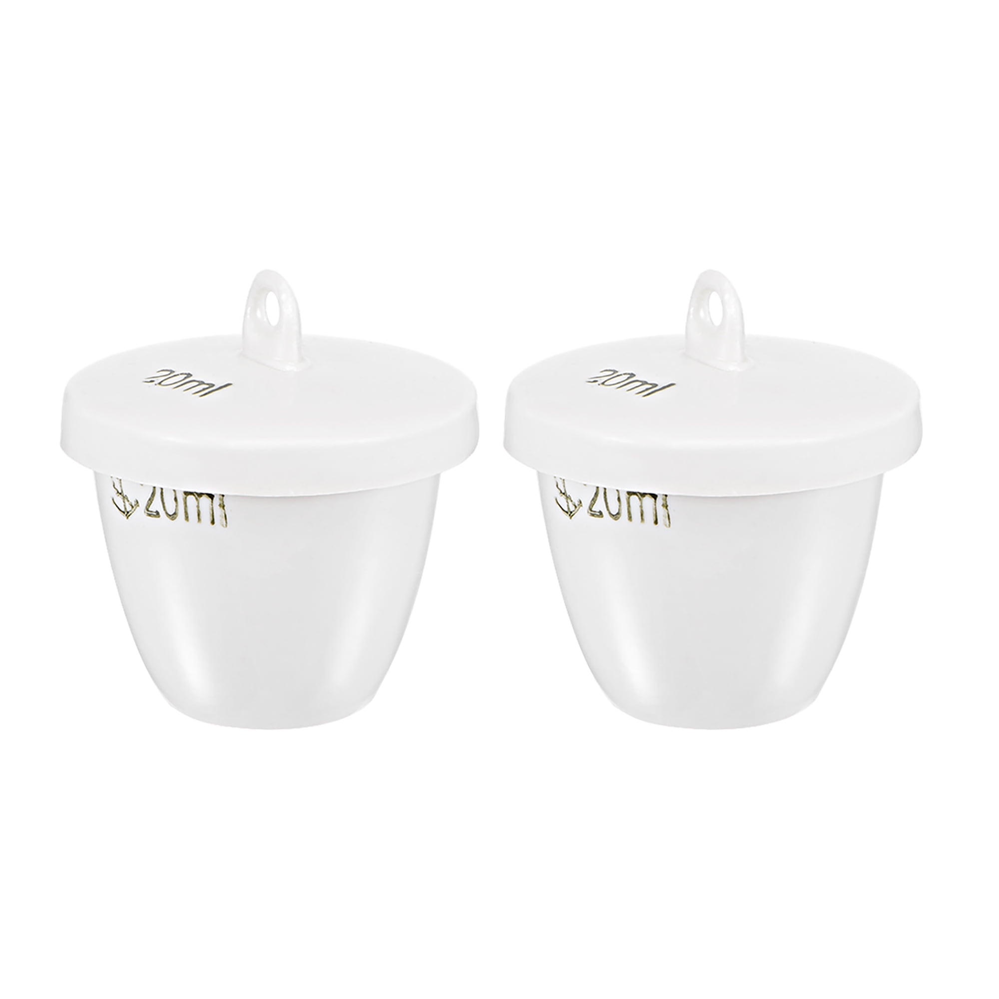 20ml Porcelain Crucible Cup with Lid for Foundry Melting Casting ...