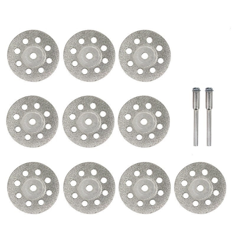 20mm 22mm 25mm 30mm Diamond Saw Blade with Mandrel for Rotary Tools ...