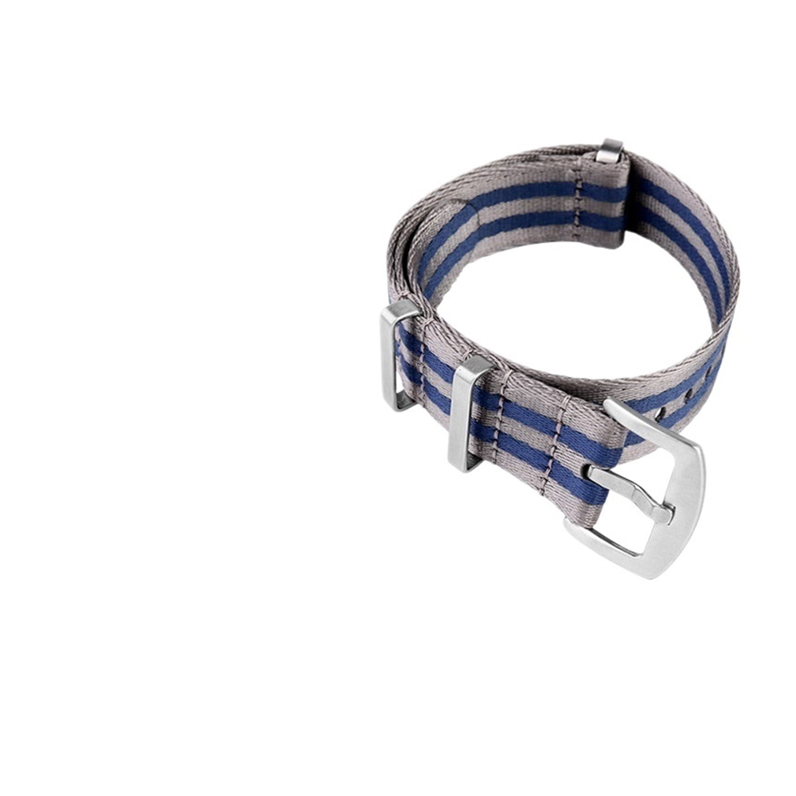 20mm 22mm Dark blue gray Khaki nylon strap Band Men's Fit For Omega Fit ...