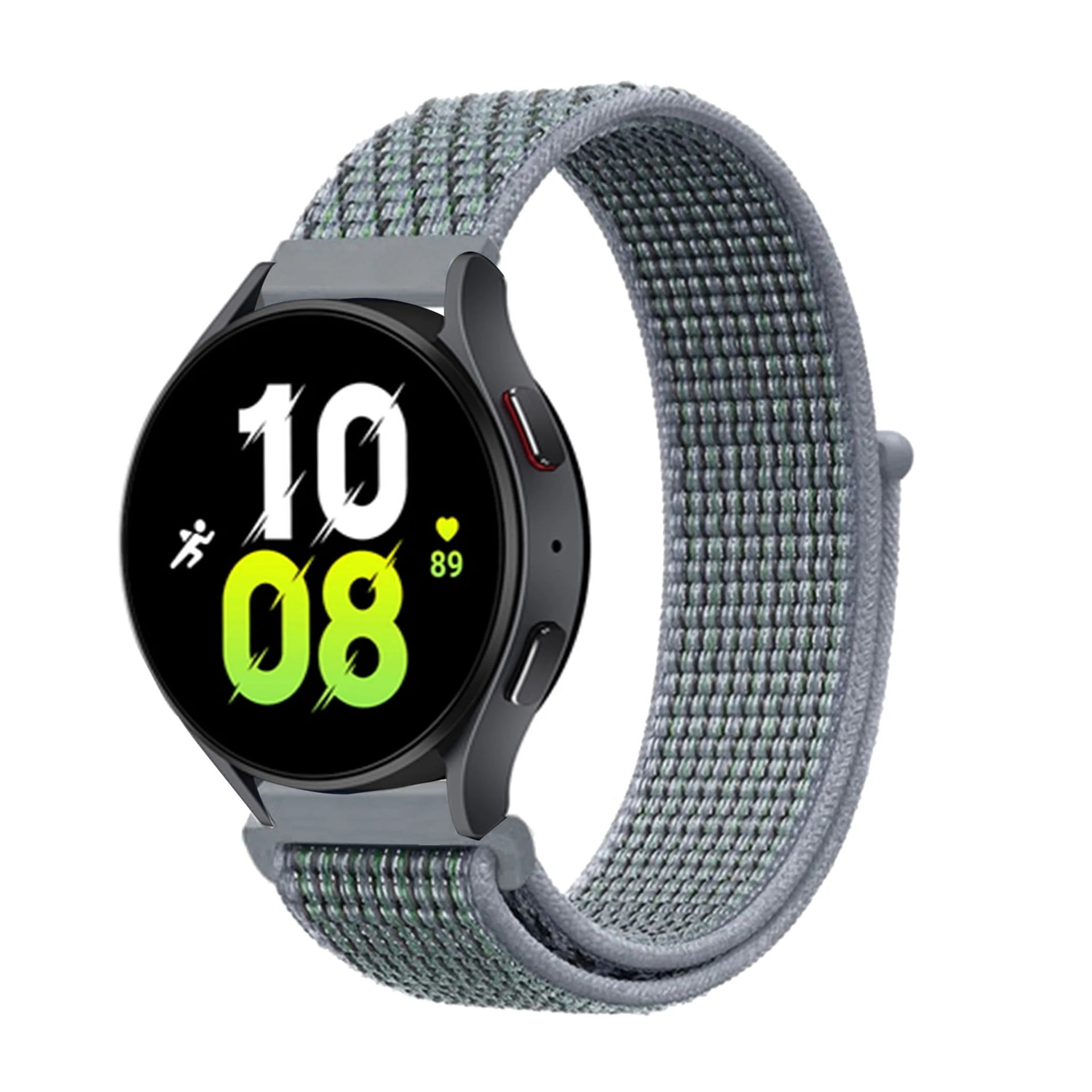 20mm 22mm Nylon Loop Strap For Samsung Galaxy Watch 6/5/4 40mm 44mm For ...