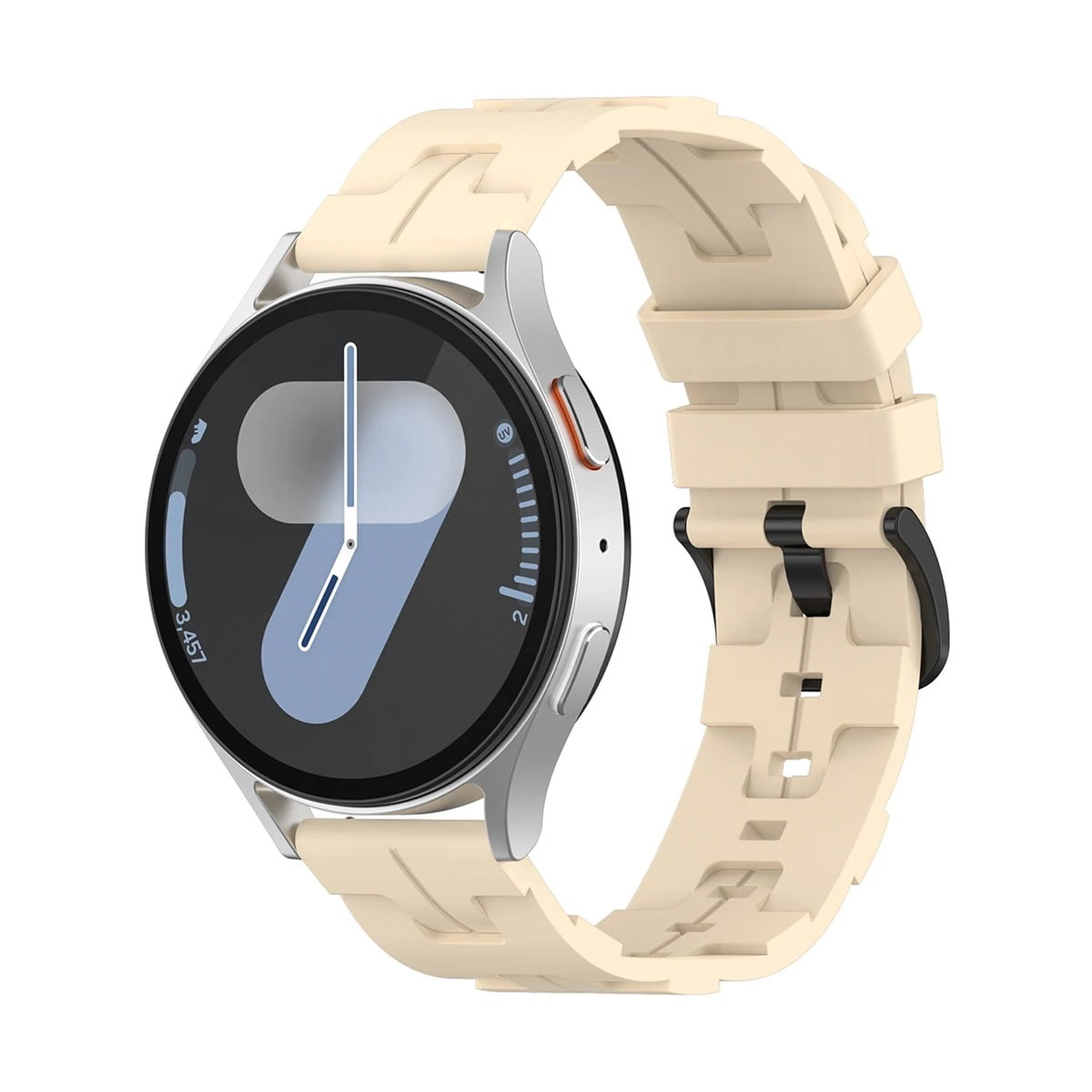 20mm 22mm Silicone Strap For Samsung Galaxy Watch 7 6 5 4 40/44mm 5Pro 6 4Classic 43/47mm ...