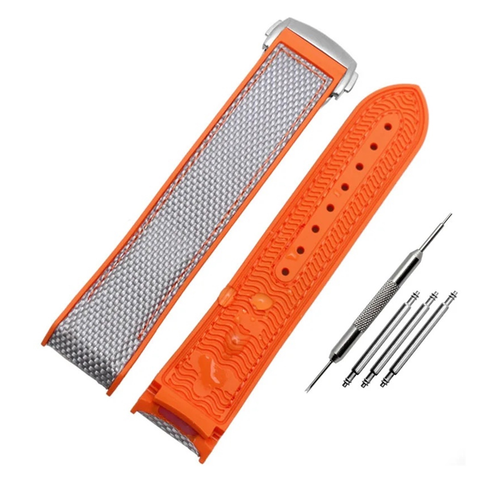 20mm 22mmClimbing Nylon Watch canvas watch belt Handmade Fit For Omega ...