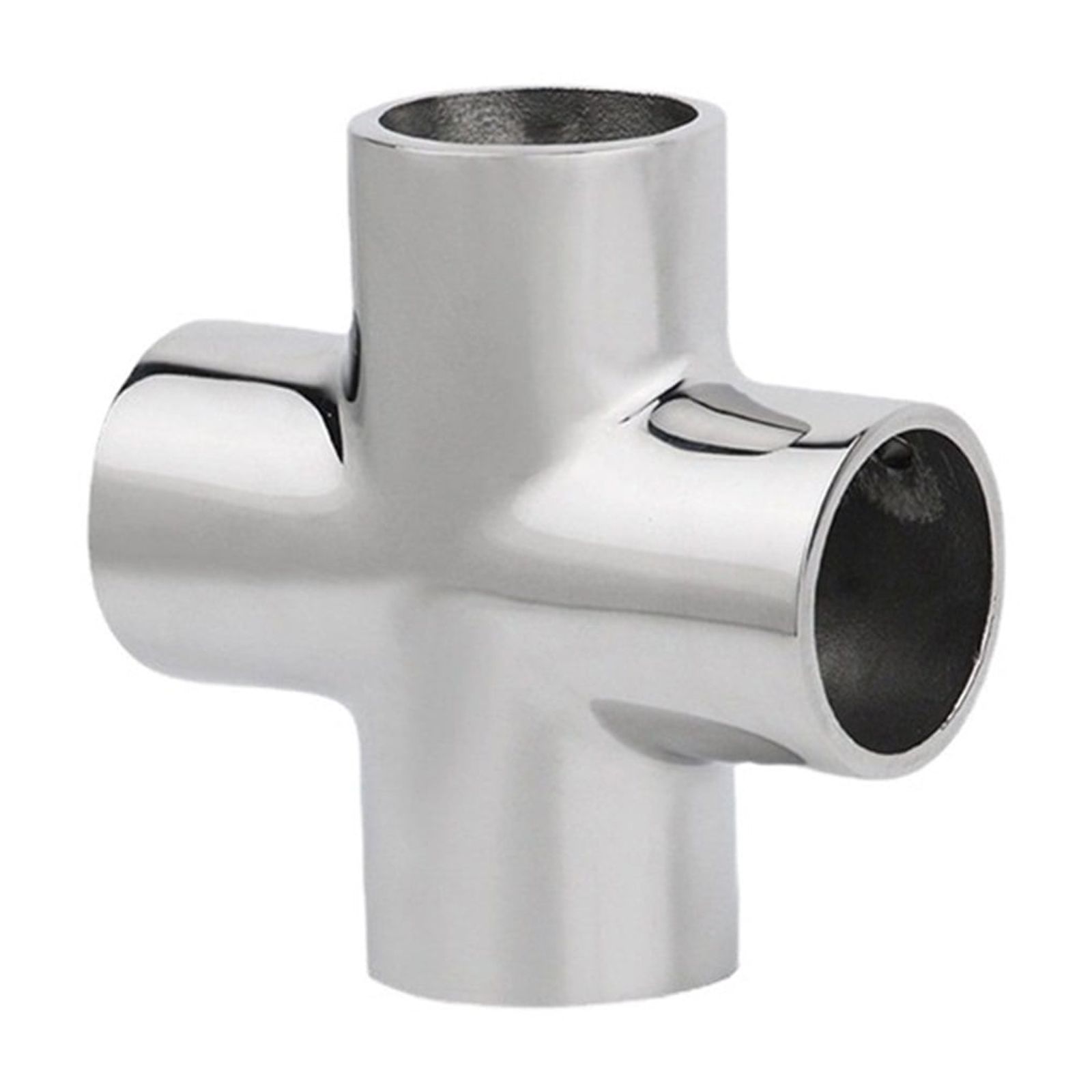 20mm , 25mm , 30mm 316 Stainless Steel Cross-way Four-way Pipe Seat ...