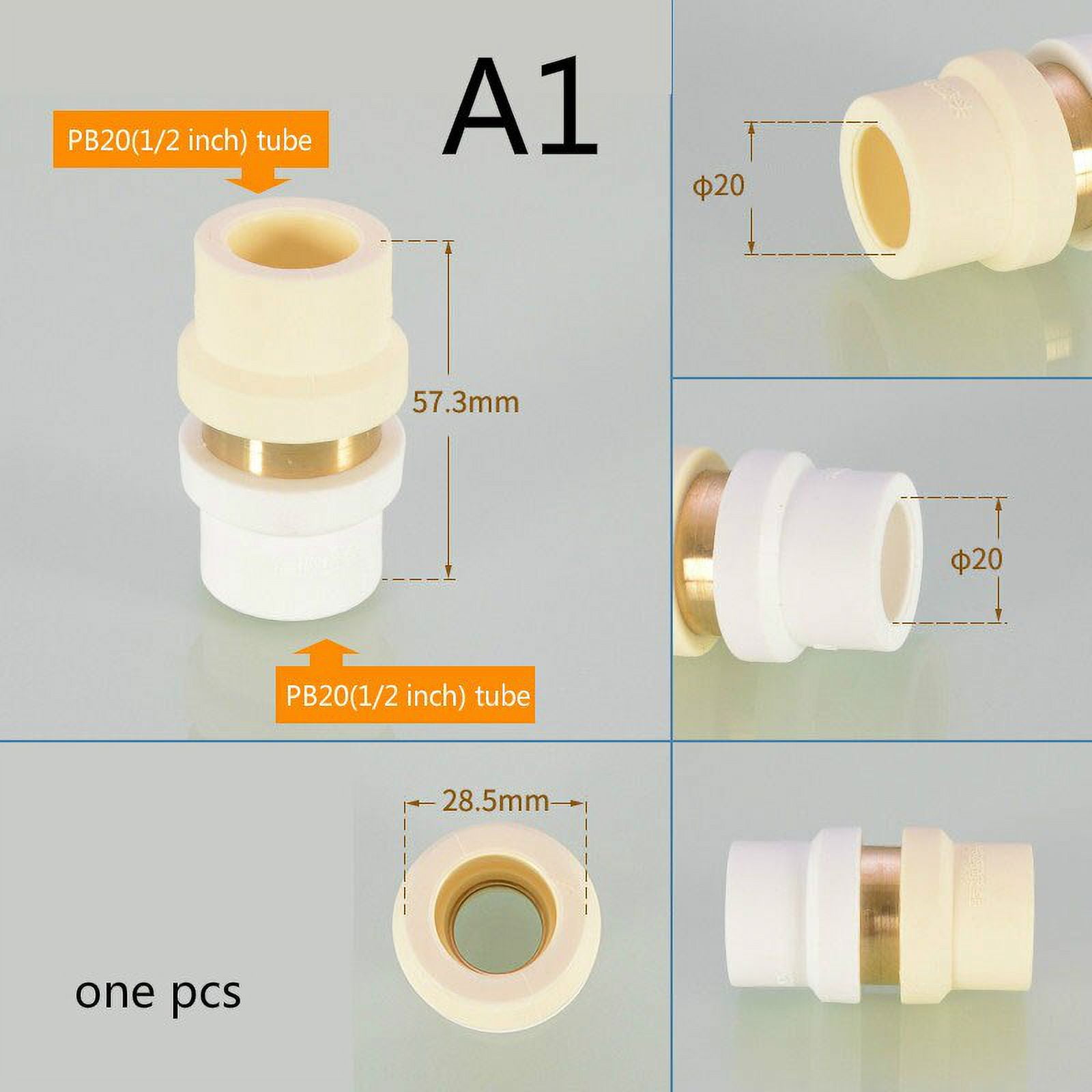 20mm 25mm 32mm PPR pipe fittings turn PB Tube fitting water pipe ...