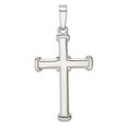 20mm 925 Sterling Silver Polished Religious Faith Cross Pendant ...