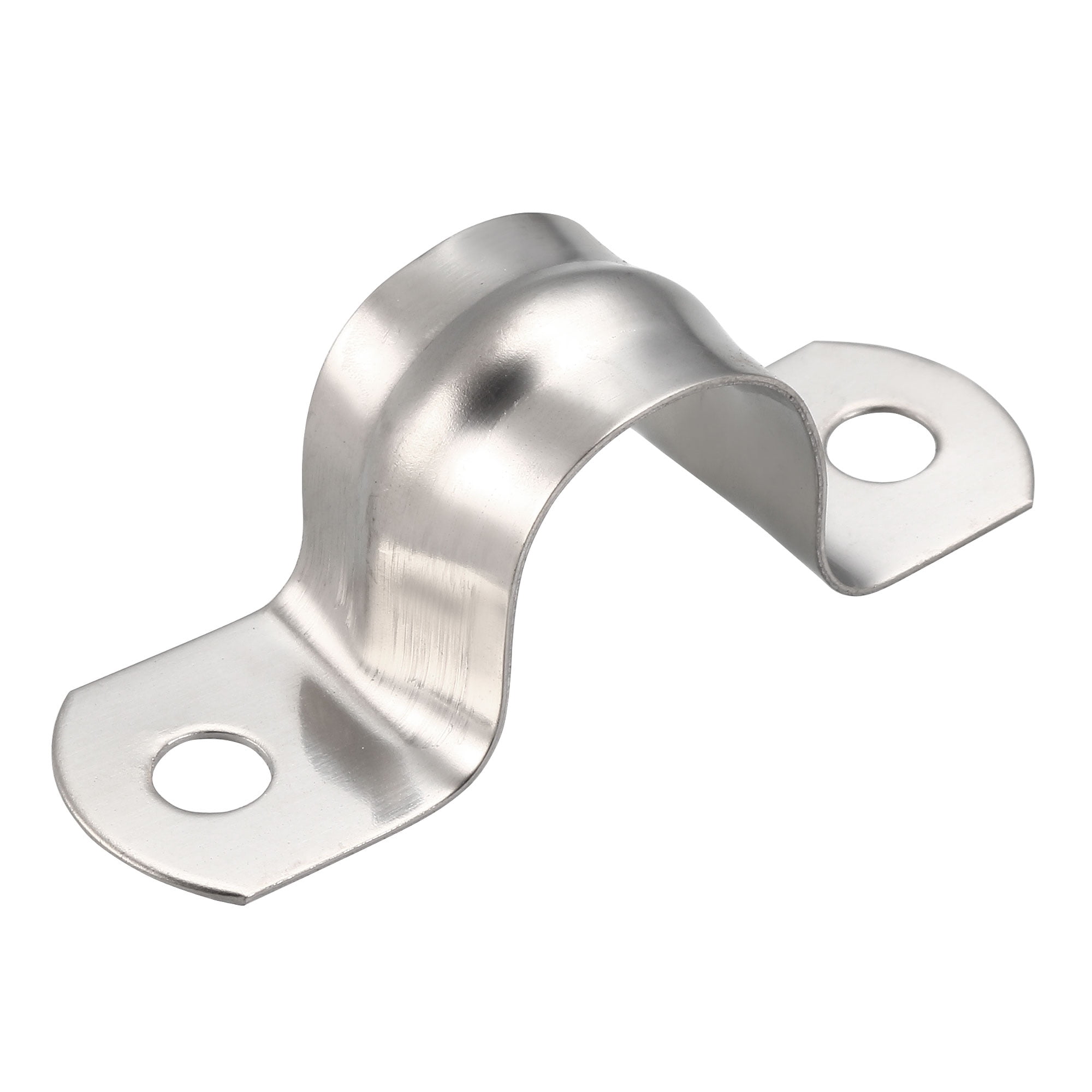 20mm Rigid Pipe Strap, 304 Stainless Steel, 2 Holes Clamp, 20 Pcs ...