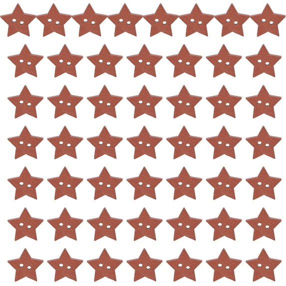 20mm Star Shape Button Two Hole Button for Art Craft Knitting ...