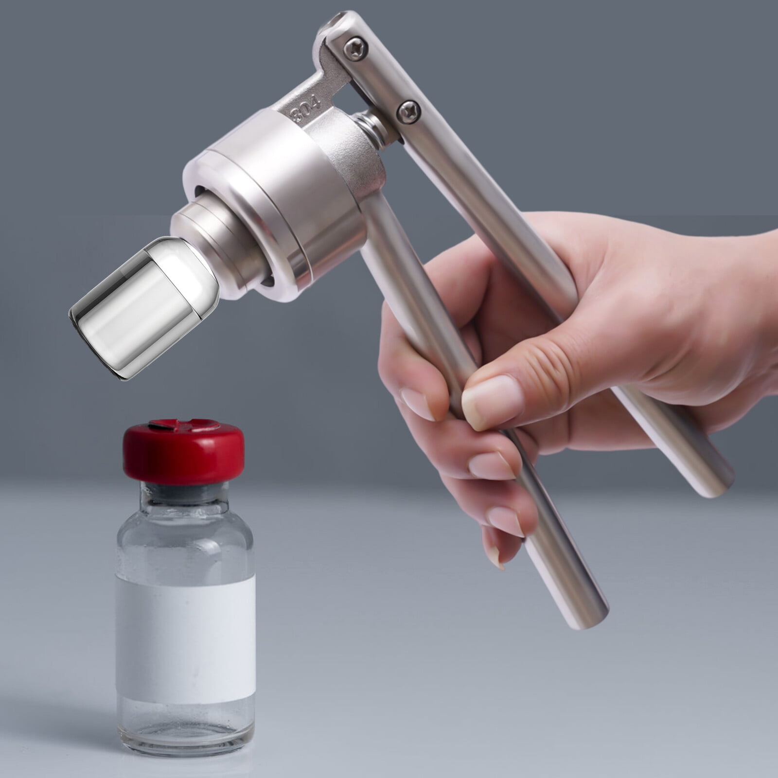 20mm Vial Crimper Manual Sealer Hand Sealing Machine Bottle Capper ...