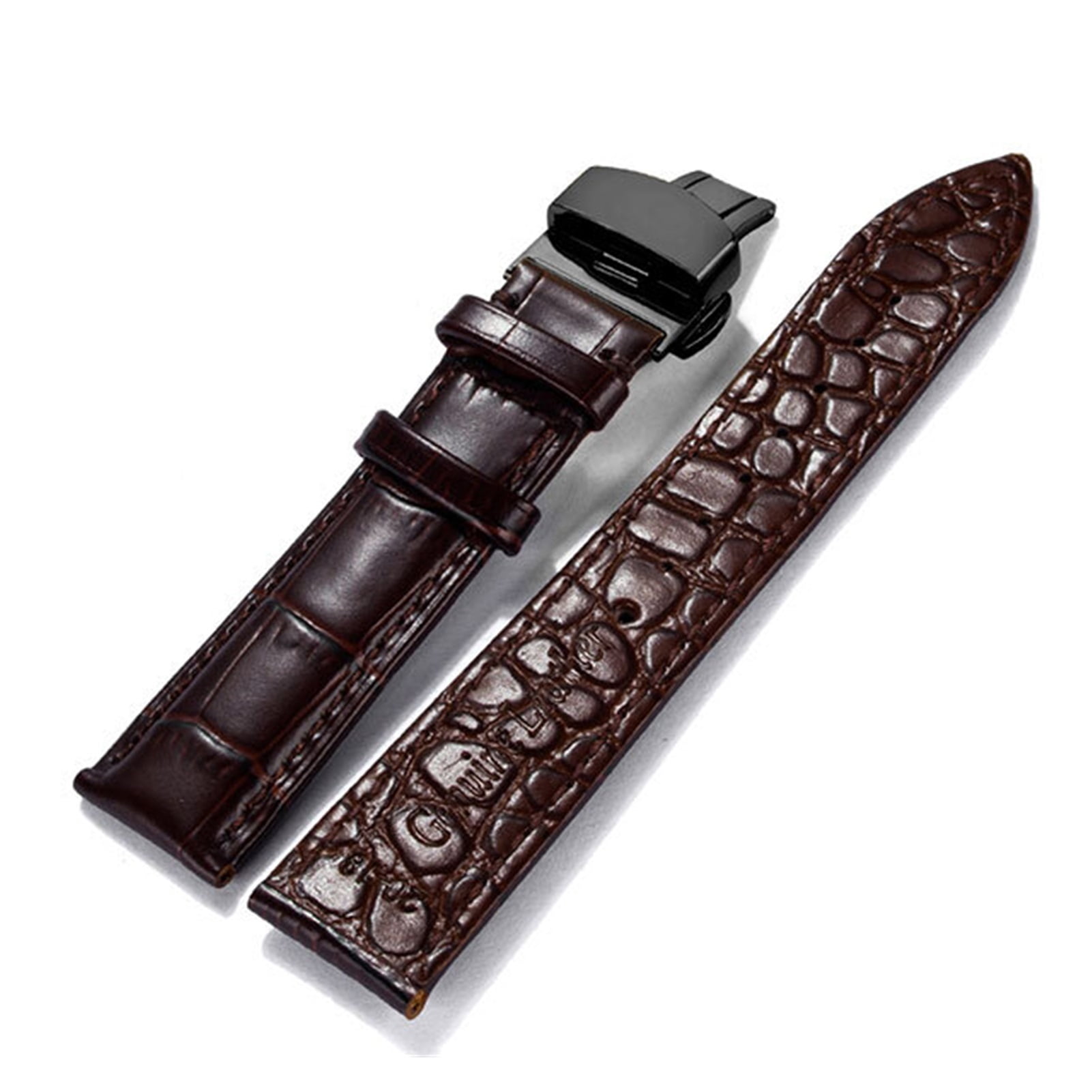 20mm Watch Strap Watchband 18mm 19mm 20mm 21mm 22mm Soft Leather Watch ...