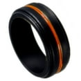 20mm Wide Silicone Orange Band Ring, Size 7 - Walmart.com
