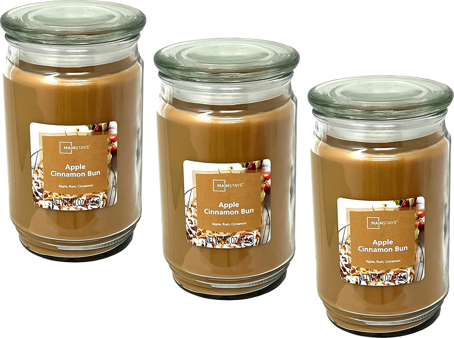 20oz 3-Pack ( Cinnamon Buns) - Walmart.com