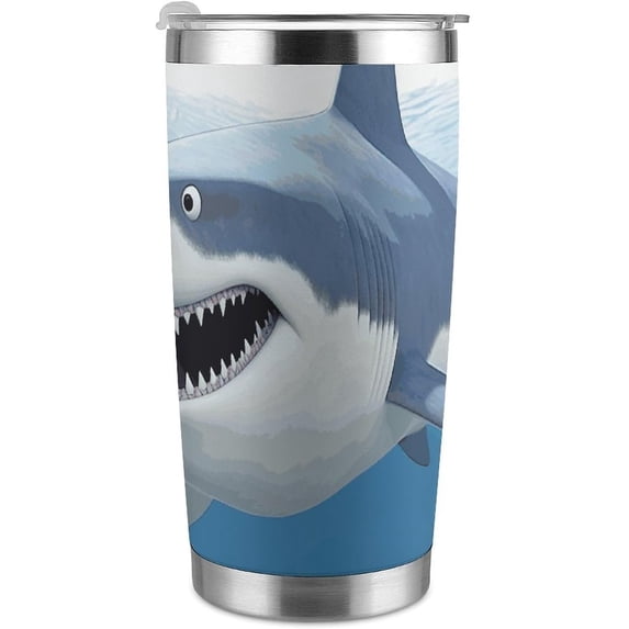 20oz 304 Stainless Steel Vacuum Insulated Travel Car Tumbler With Straw ...