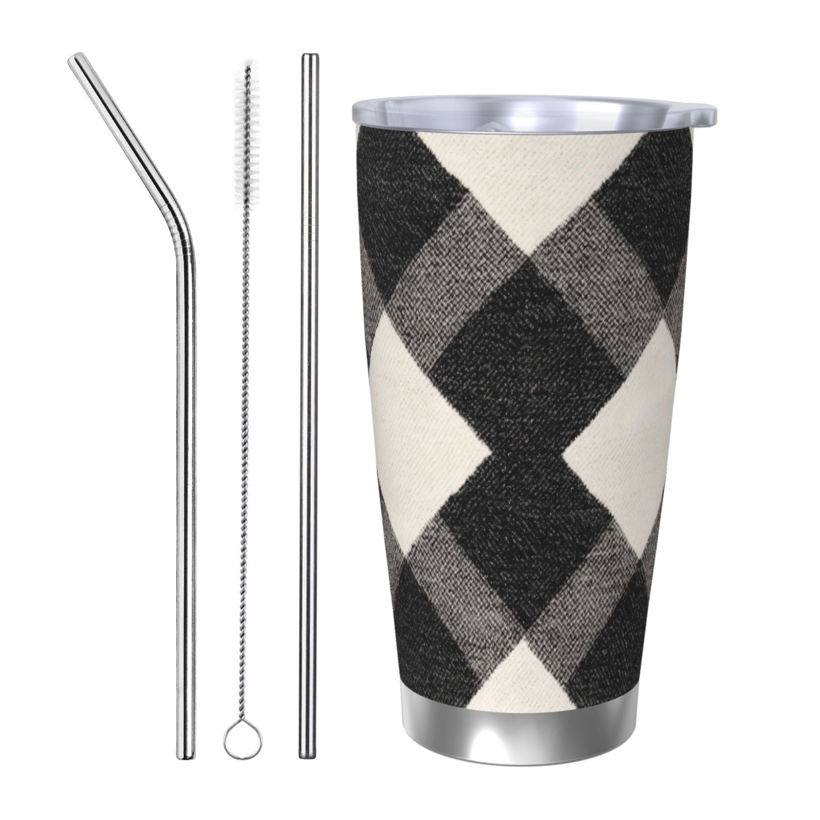 20oz Car Cup Three-Piece Set Of Single Silver Edge No Smell Easy To ...