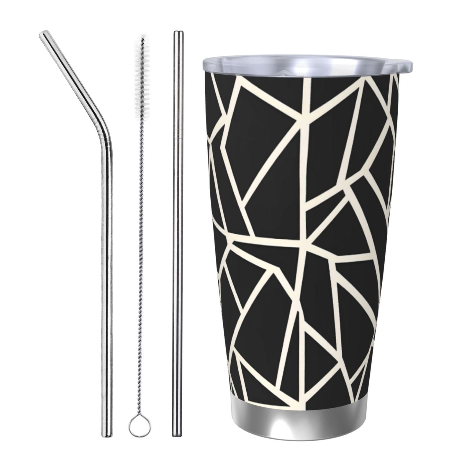 20oz Car Cup Three-Piece Set Of Single Silver Edge No Smell Easy To ...