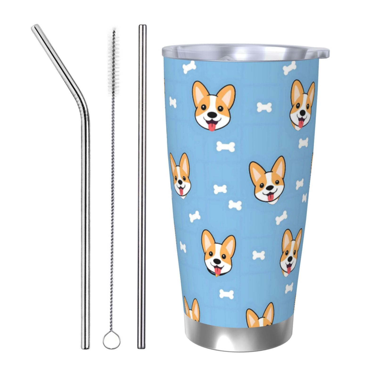 20oz Car Cup Three-Piece Set Of Single Silver Edge No Smell Easy To ...