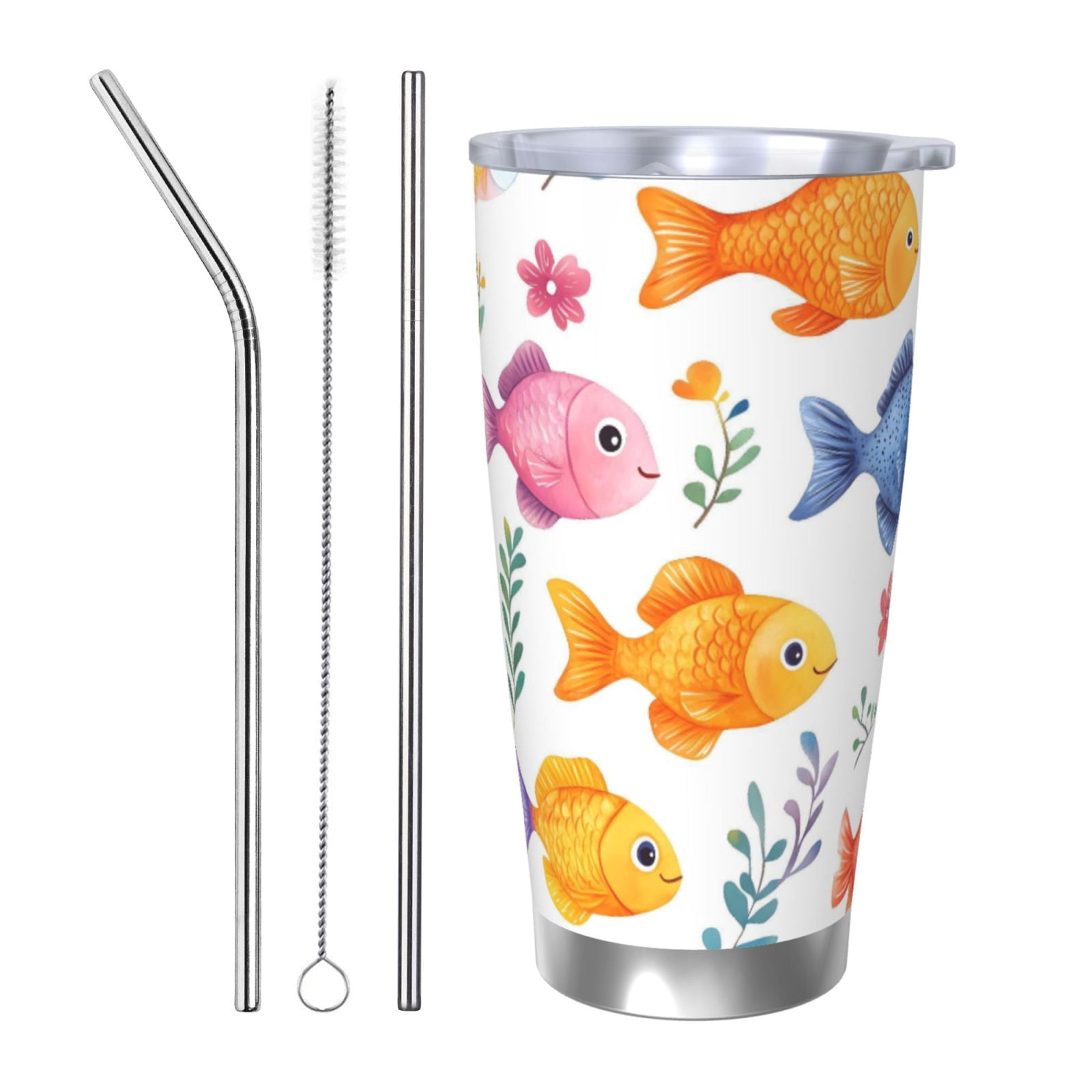 20oz Car Cup Three-Piece Set Of Single Silver Edge No Smell Easy To ...