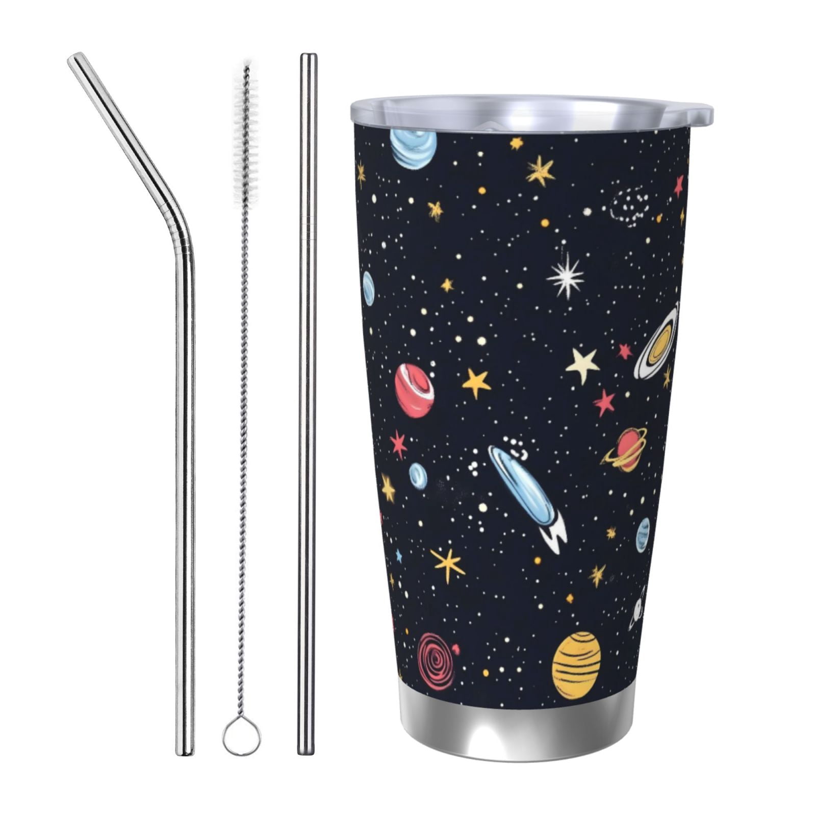 20oz Car Cup Three-Piece Set Of Single Silver Edge No Smell Easy To ...