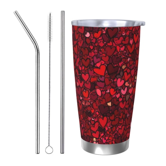 20oz Car Cup Three-Piece Set Of Single Silver Edge No Smell Easy To ...