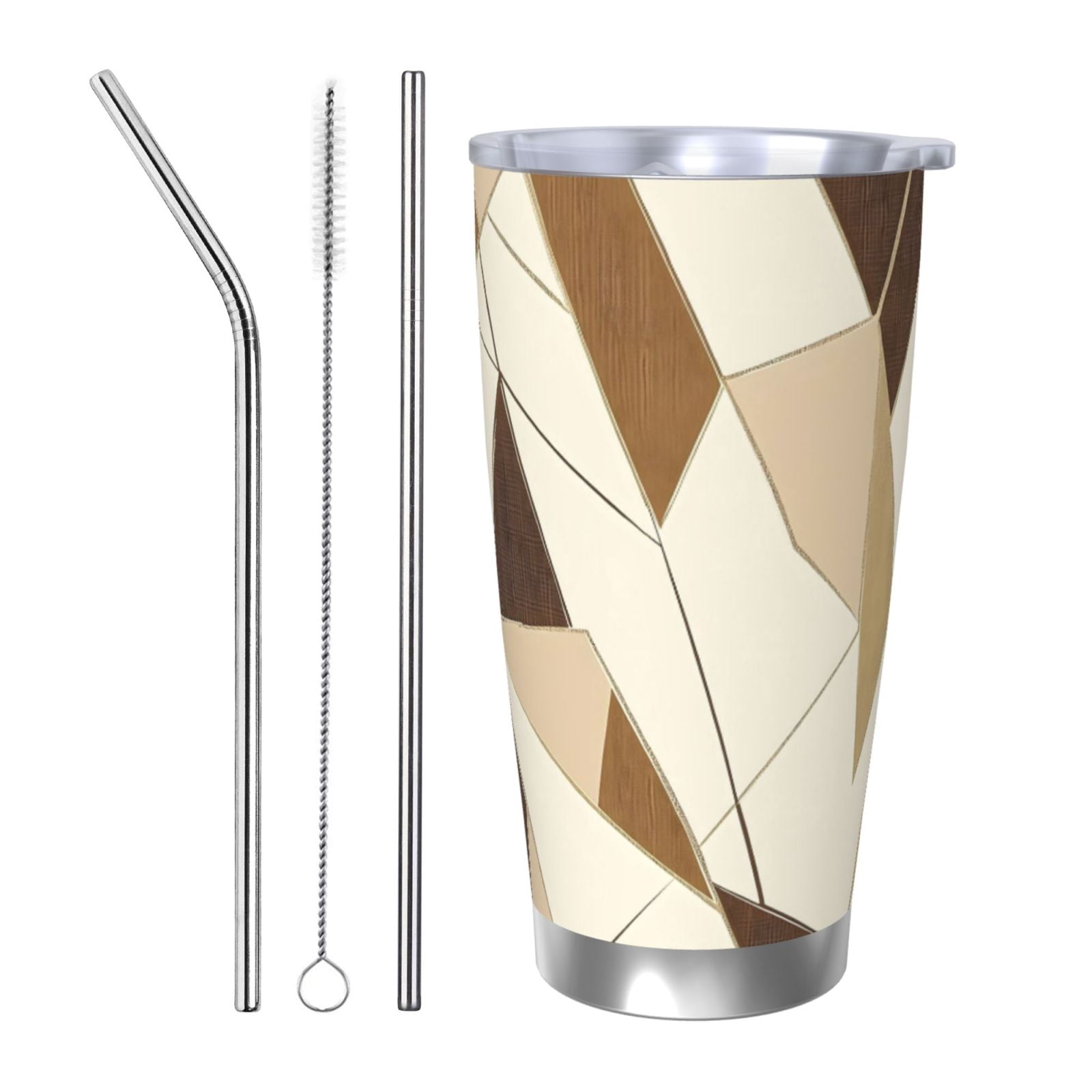 20oz Car Cup Three-Piece Set Of Single Silver Edge No Smell Easy To ...