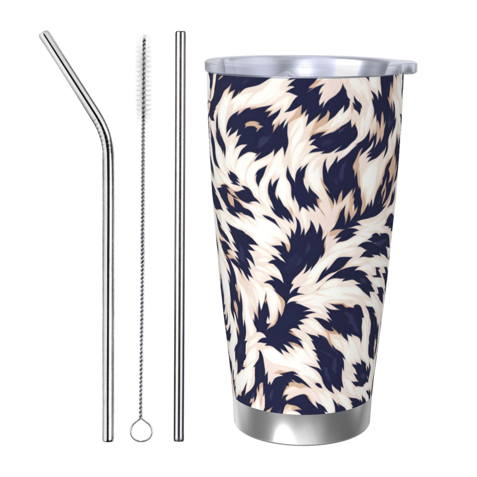 20oz Car Cup Three-Piece Set Of Single Silver Edge No Smell Easy To ...