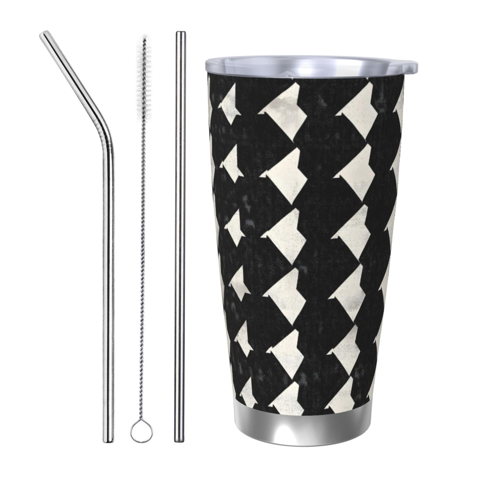 20oz Car Cup Three-Piece Set Of Single Silver Edge No Smell Easy To ...