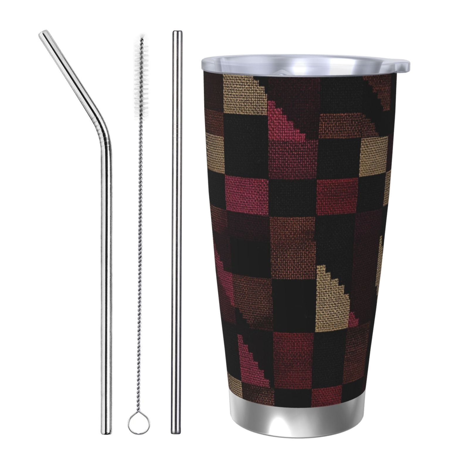 20oz Car Cup Three-Piece Set Of Single Silver Edge No Smell Easy To ...