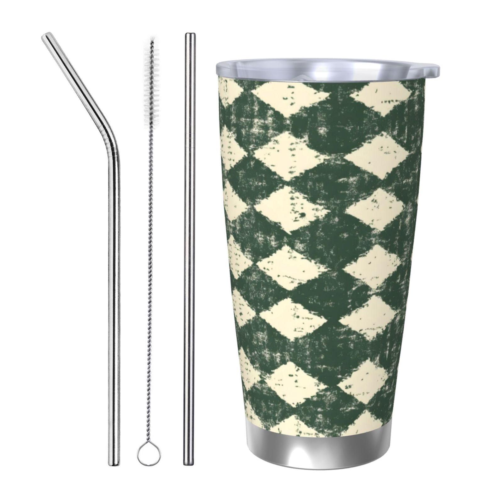 20oz Car Cup Three-Piece Set Of Single Silver Edge No Smell Easy To ...