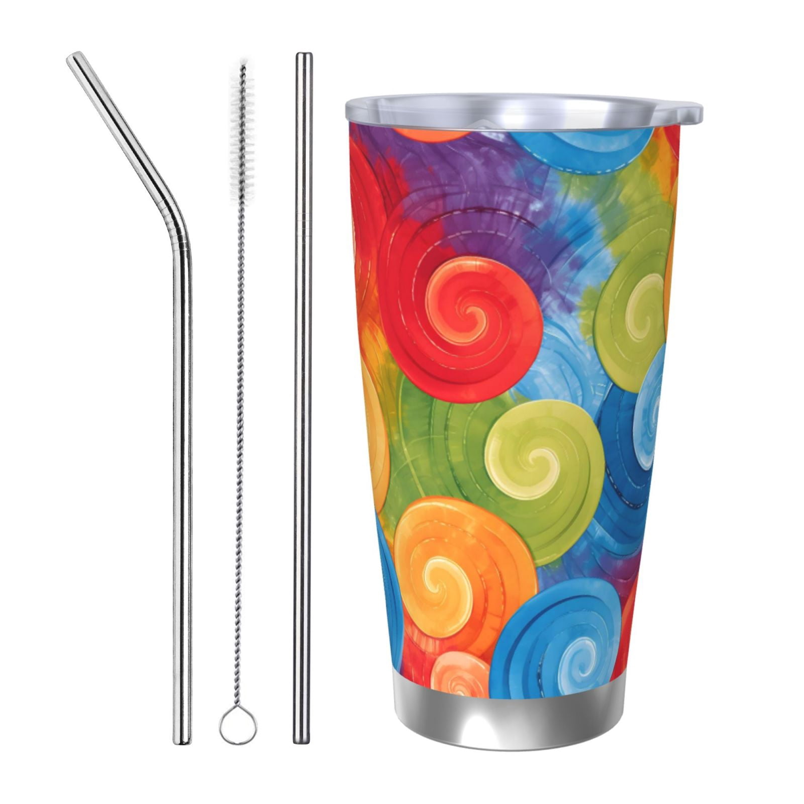 20oz Car Cup Three-Piece Set Of Single Silver Edge No Smell Easy To ...