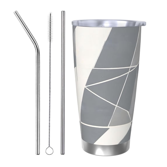 20oz Car Cup Three-Piece Set Of Single Silver Edge No Smell Easy To ...