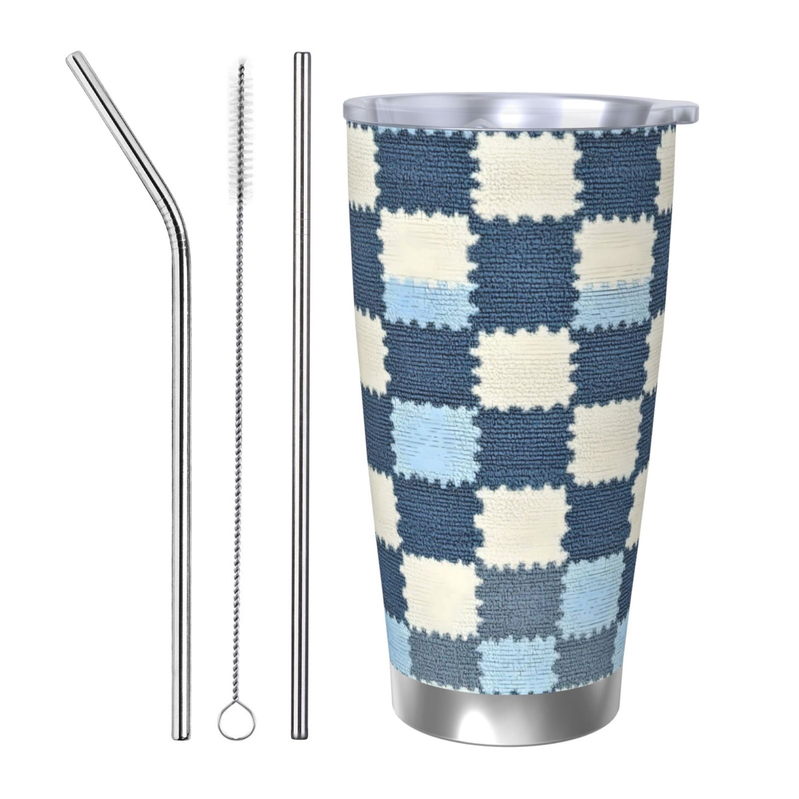 20oz Car Cup Three-Piece Set Of Single Silver Edge No Smell Easy To ...