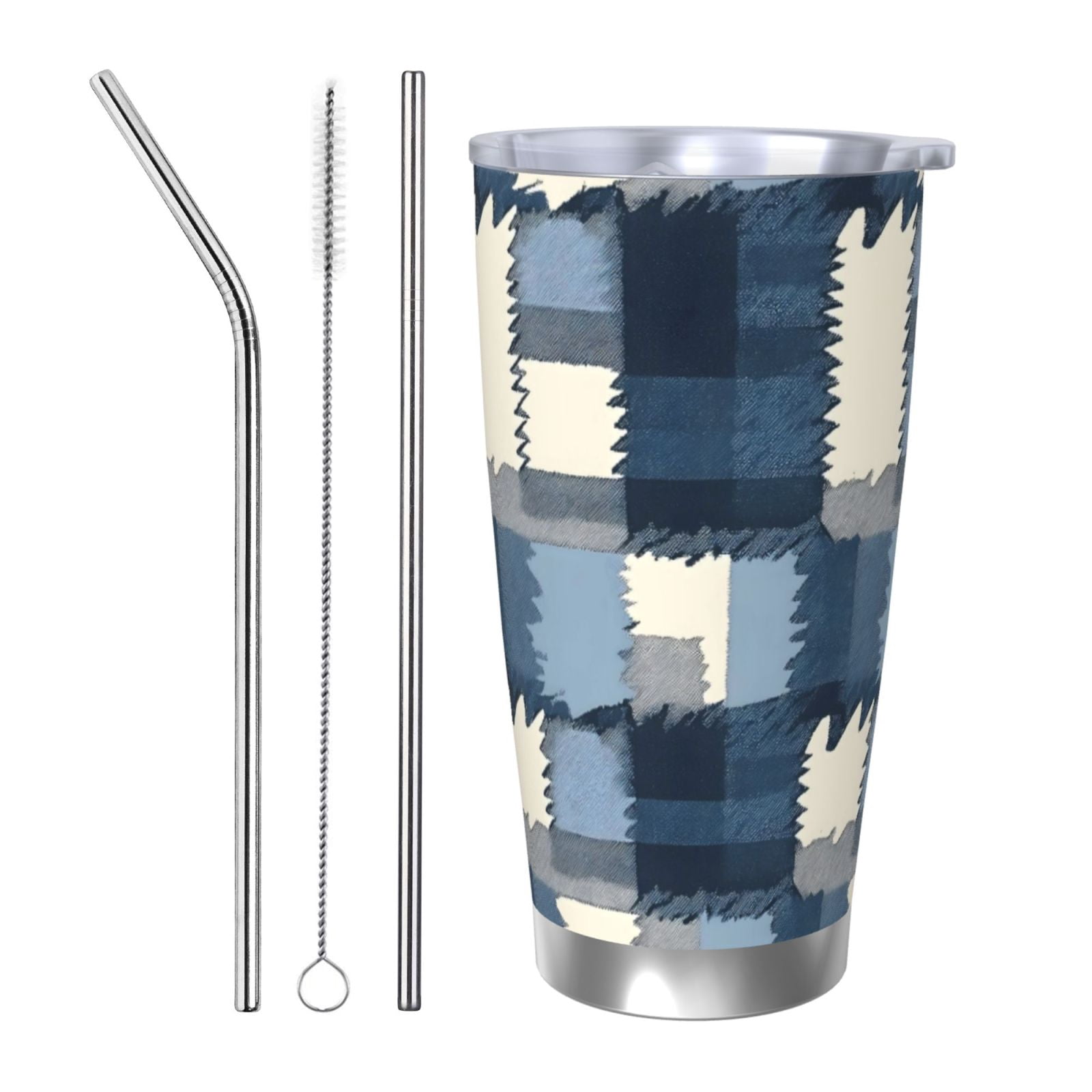 20oz Car Cup Three-Piece Set Of Single Silver Edge No Smell Easy To ...